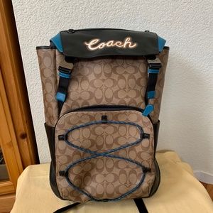 Coach | Bags | Nwt Coach Terrain Backpack In Signature Canvas | Poshmark